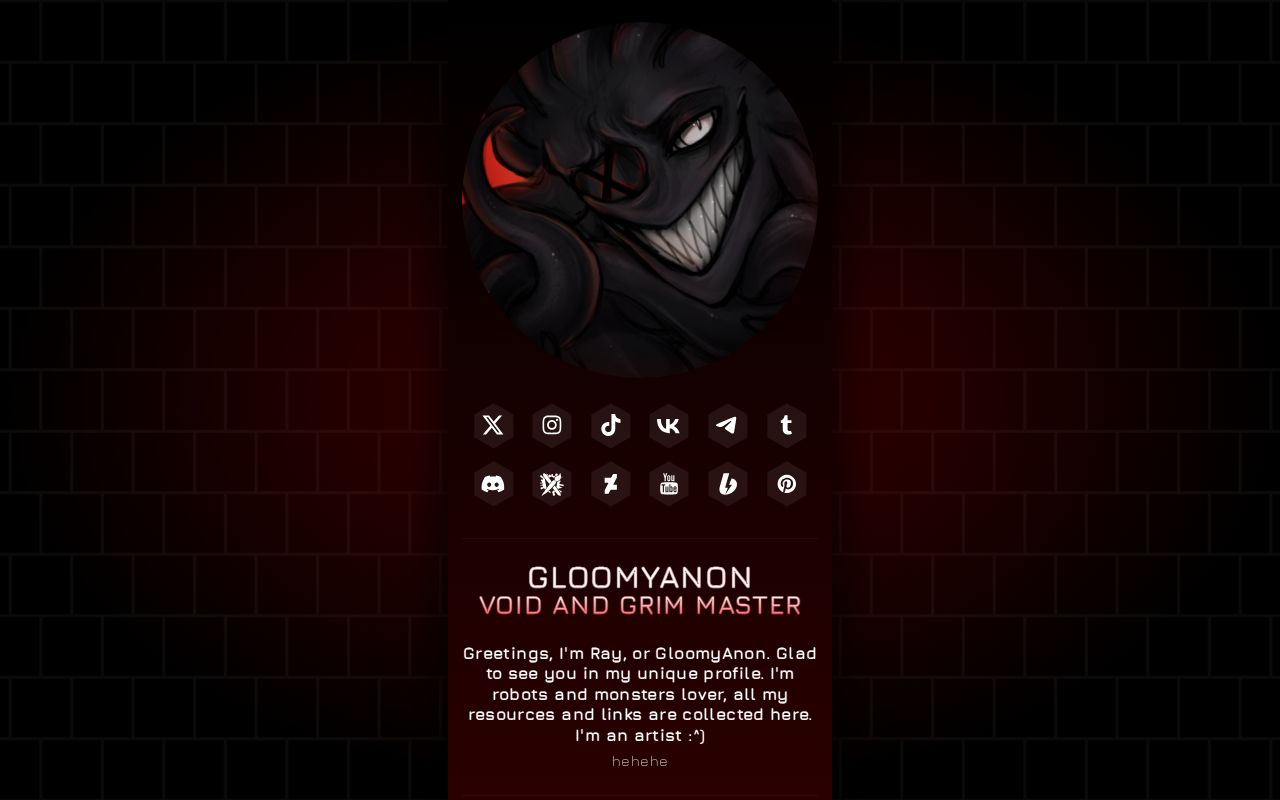 GLOOMYANON | VOID AND GRIM MASTER